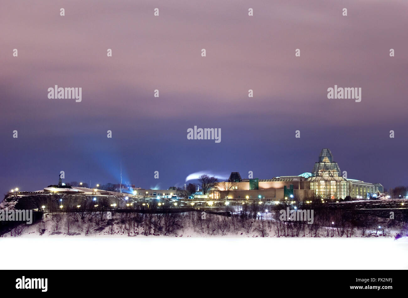 Beautiful Winter Scene of the City of Ottawa Ontario Canada Horizontal ...