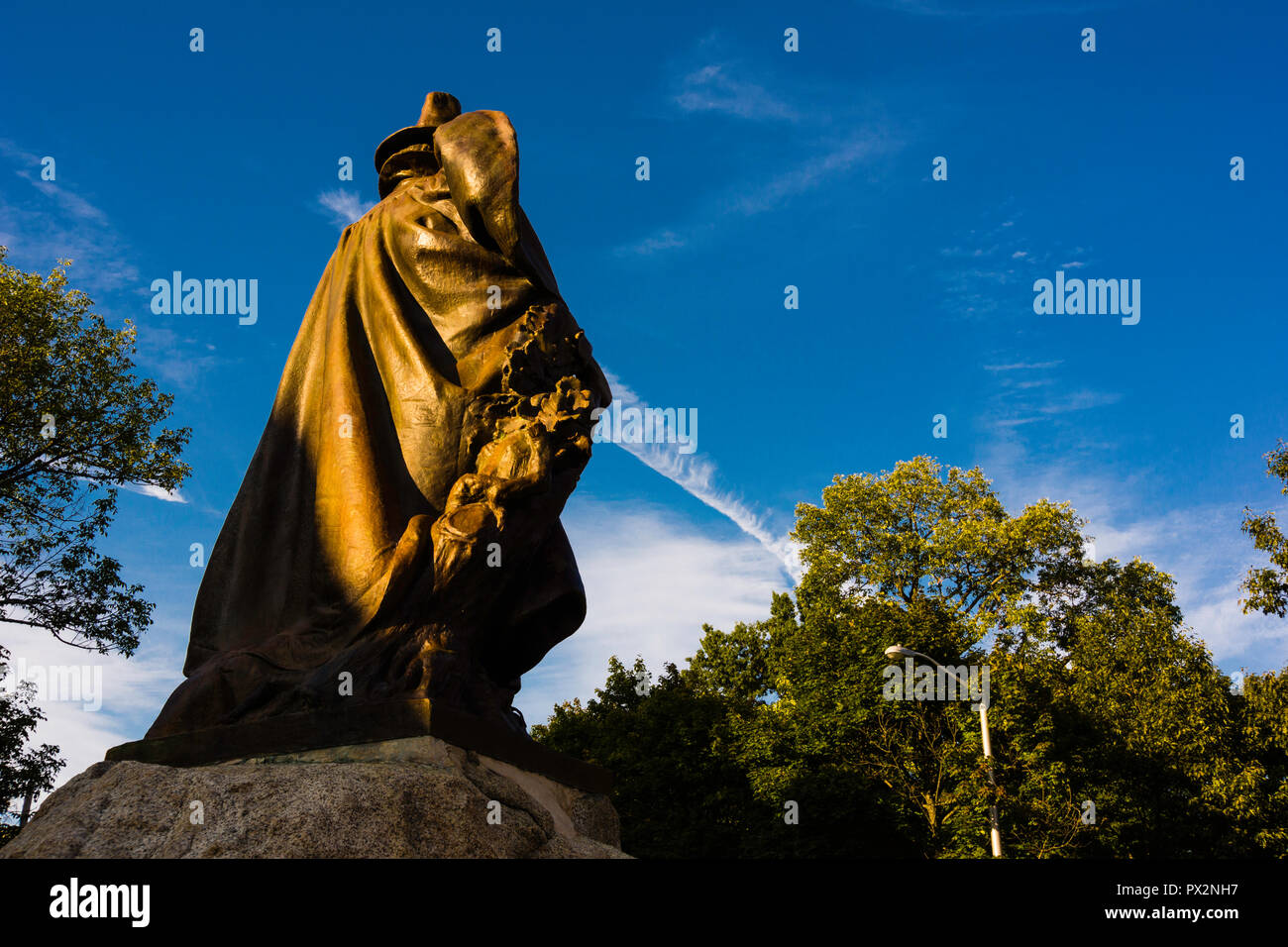 Roger Conant Statue Salem, Massachusetts, USA Stock Photo - Alamy