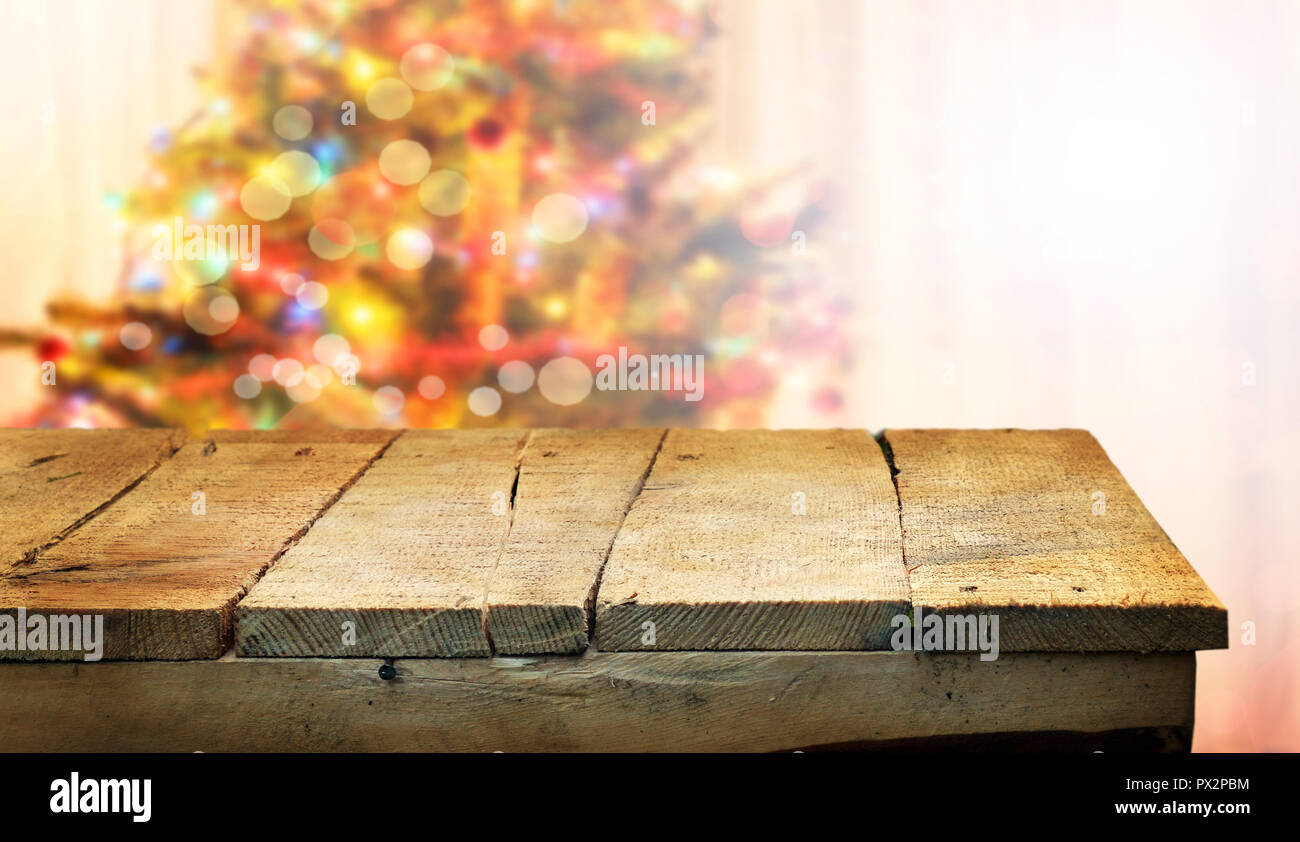 empty table for product display montages Stock Photo - Alamy