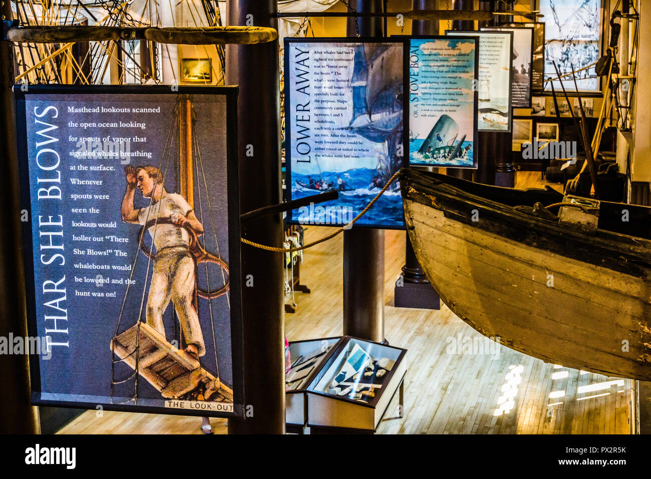 New Bedford Whaling Museum New Bedford, Massachusetts, USA Stock Photo ...