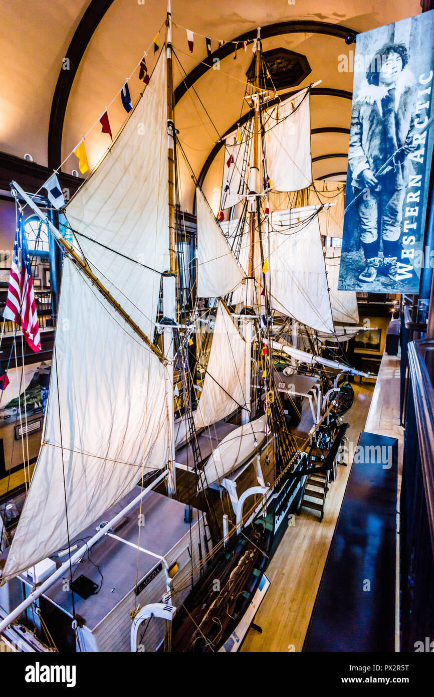 New Bedford Whaling Museum New Bedford, Massachusetts, USA Stock Photo ...