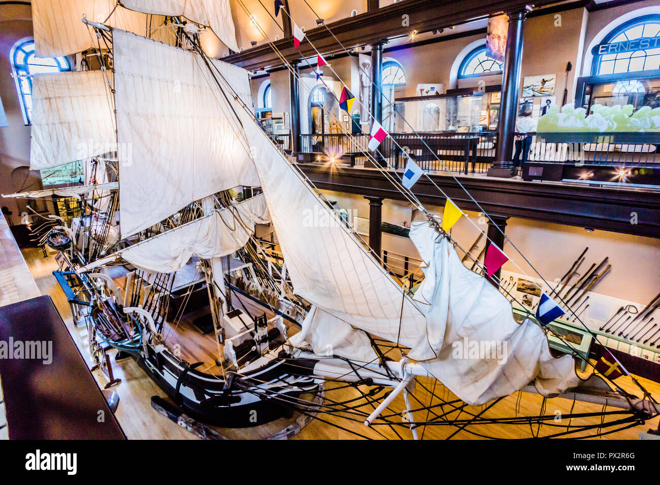 New Bedford Whaling Museum New Bedford, Massachusetts, USA Stock Photo ...