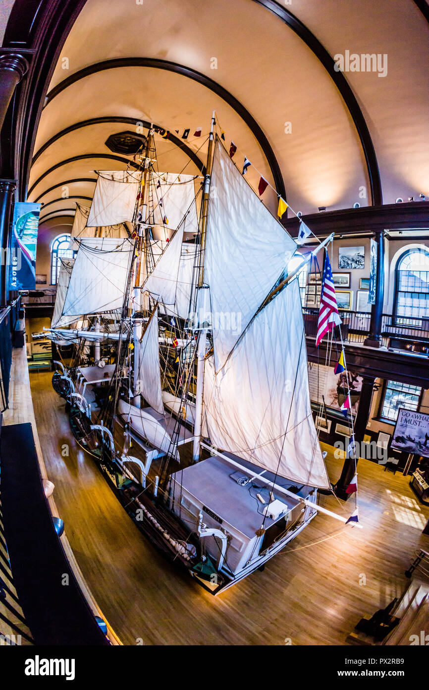 New Bedford Whaling Museum New Bedford, Massachusetts, USA Stock Photo ...