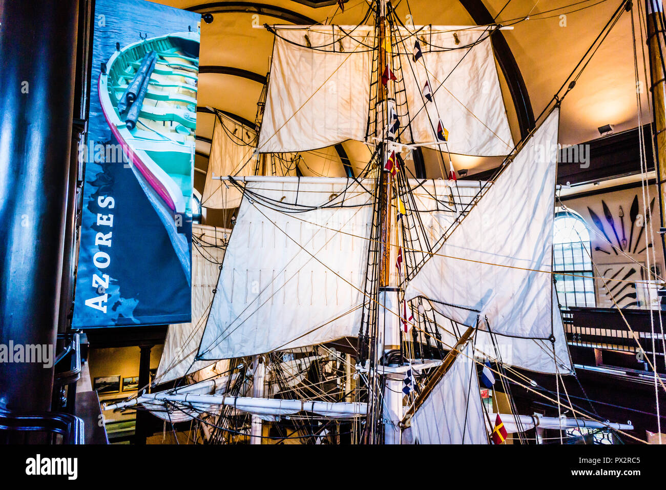 New Bedford Whaling Museum New Bedford, Massachusetts, USA Stock Photo ...