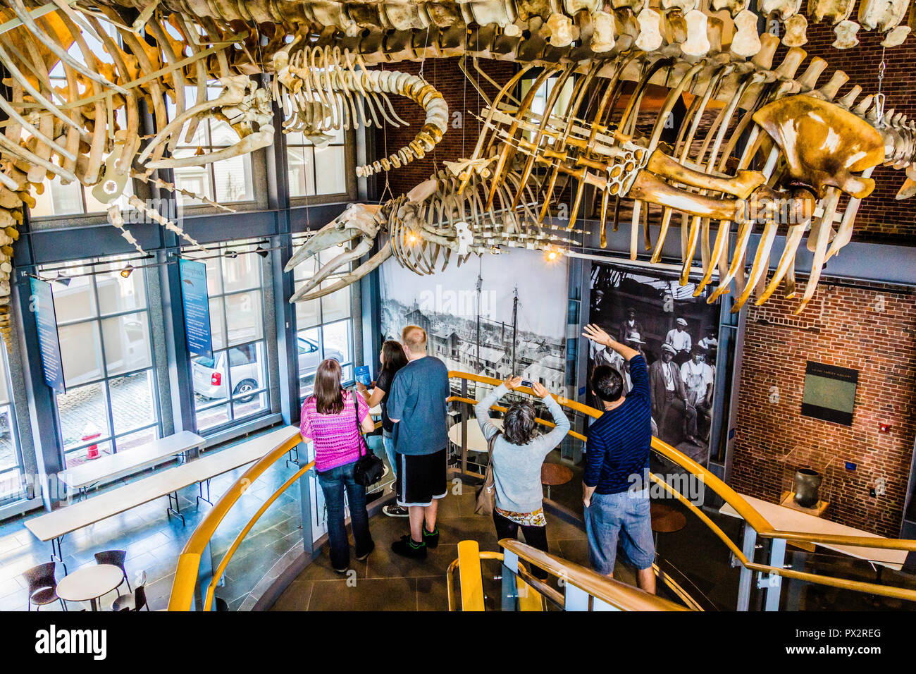 New Bedford Whaling Museum New Bedford, Massachusetts, USA Stock Photo ...