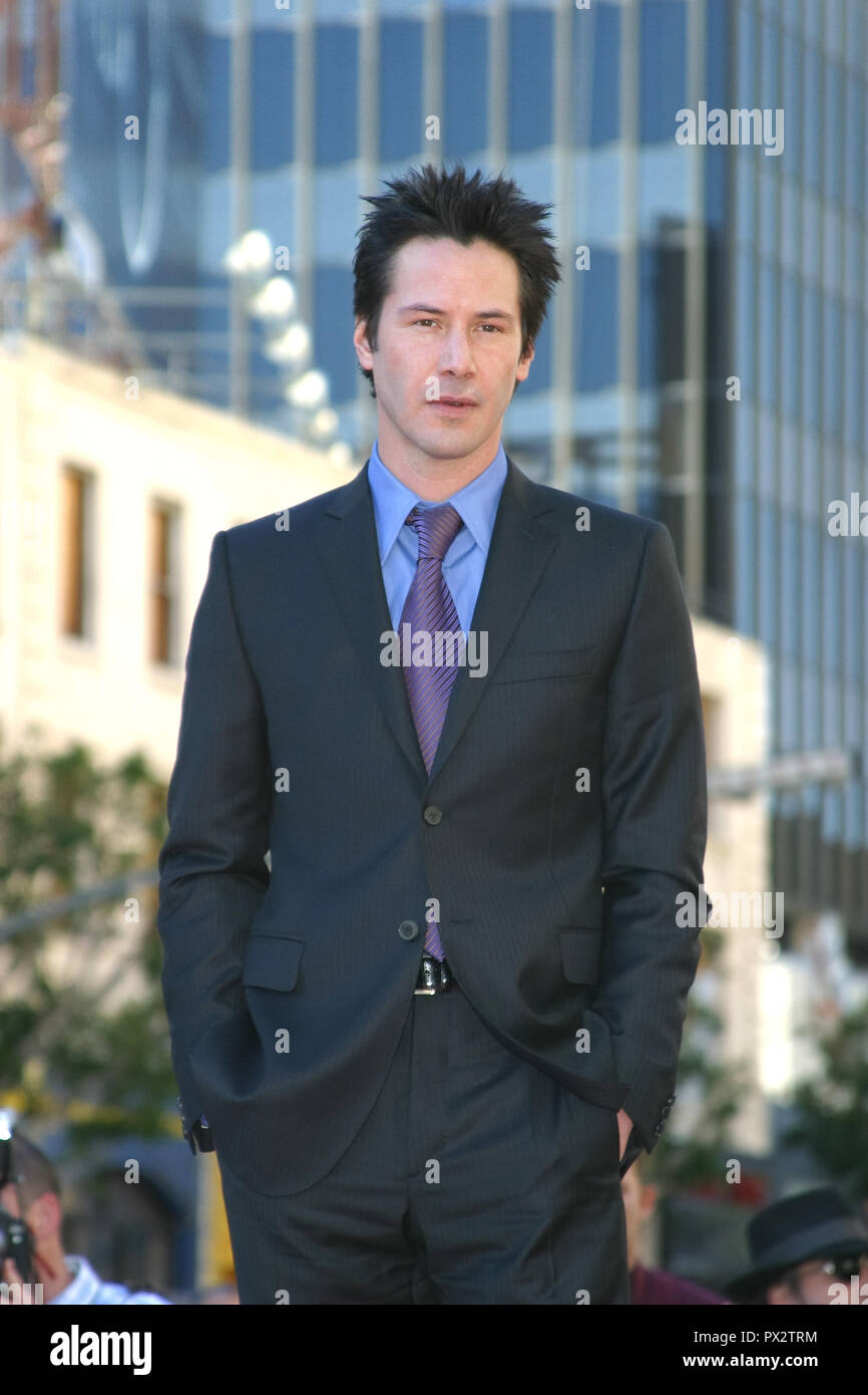 Keanu Reeves 01/31/05 KEANU REEVES WALK OF FAME CEREMONY @ Grauman's ...