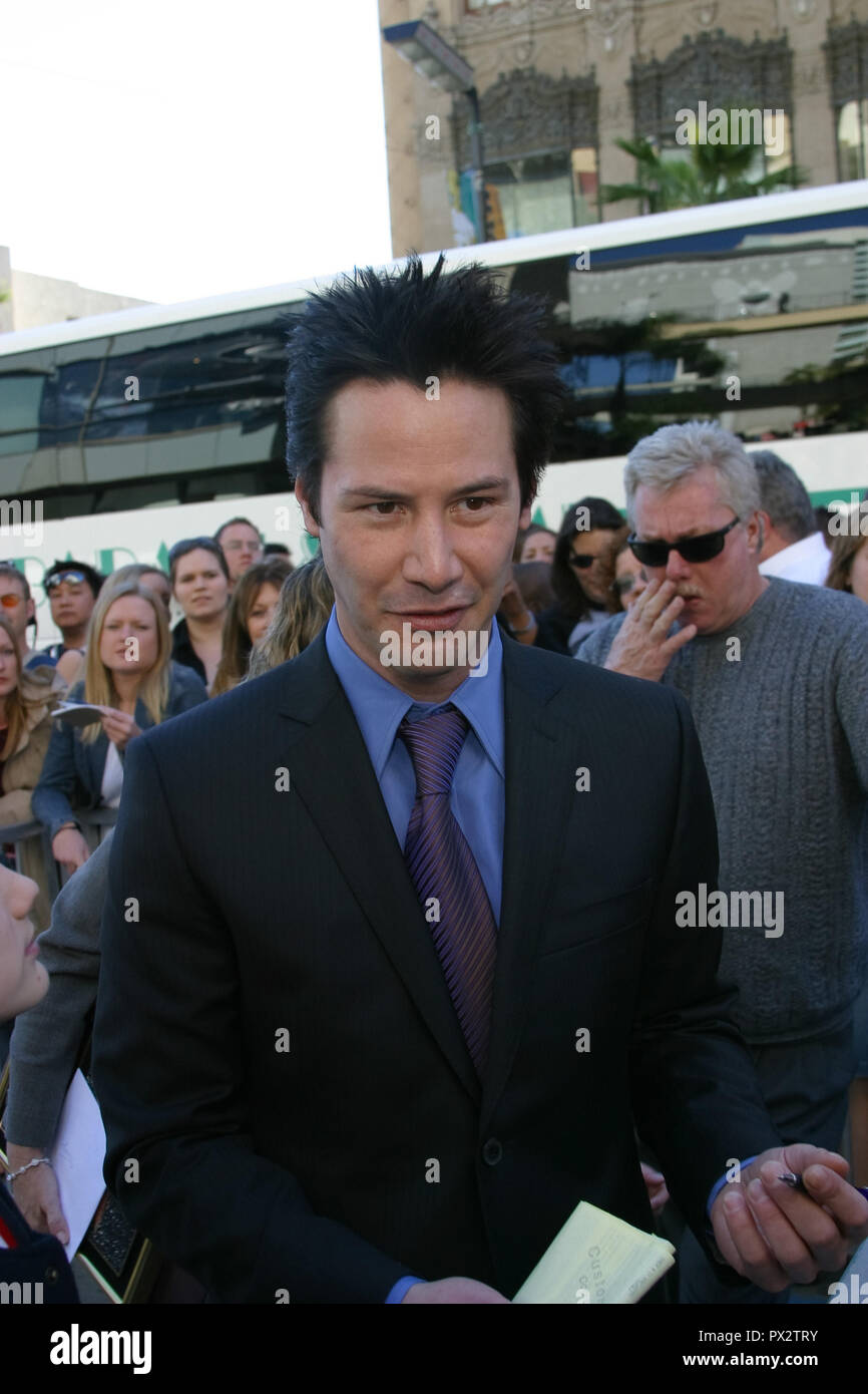 Keanu Reeves 01/31/05 KEANU REEVES WALK OF FAME CEREMONY @ Grauman's ...