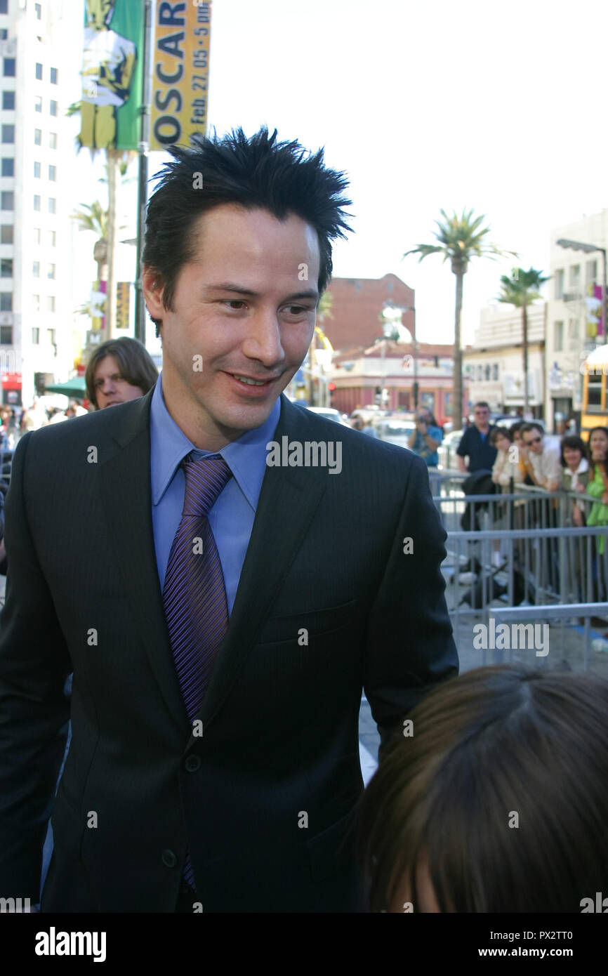 Keanu Reeves 01/31/05 KEANU REEVES WALK OF FAME CEREMONY @ Grauman's ...