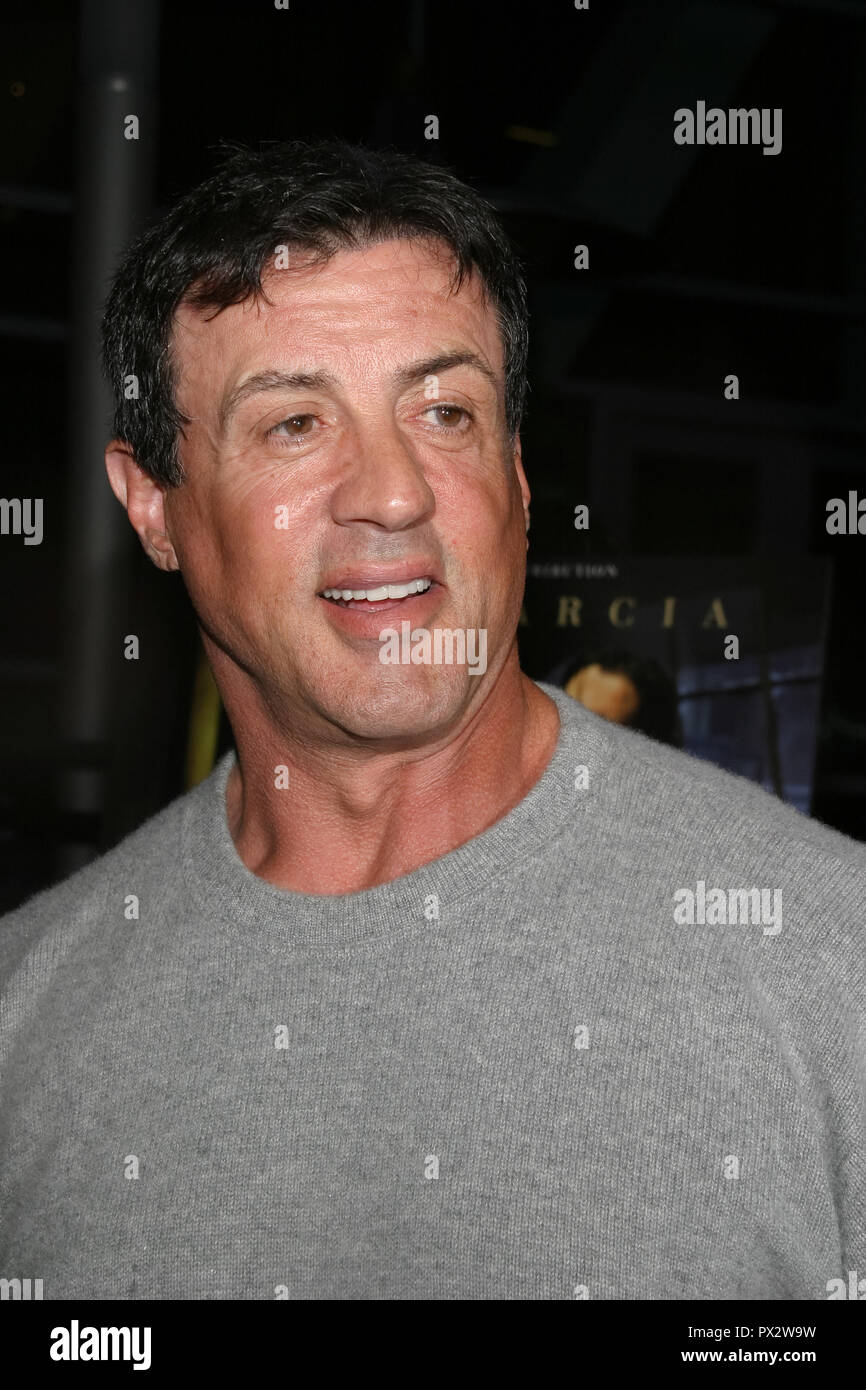 Celebrities sylvester stallone hi-res stock photography and images - Alamy