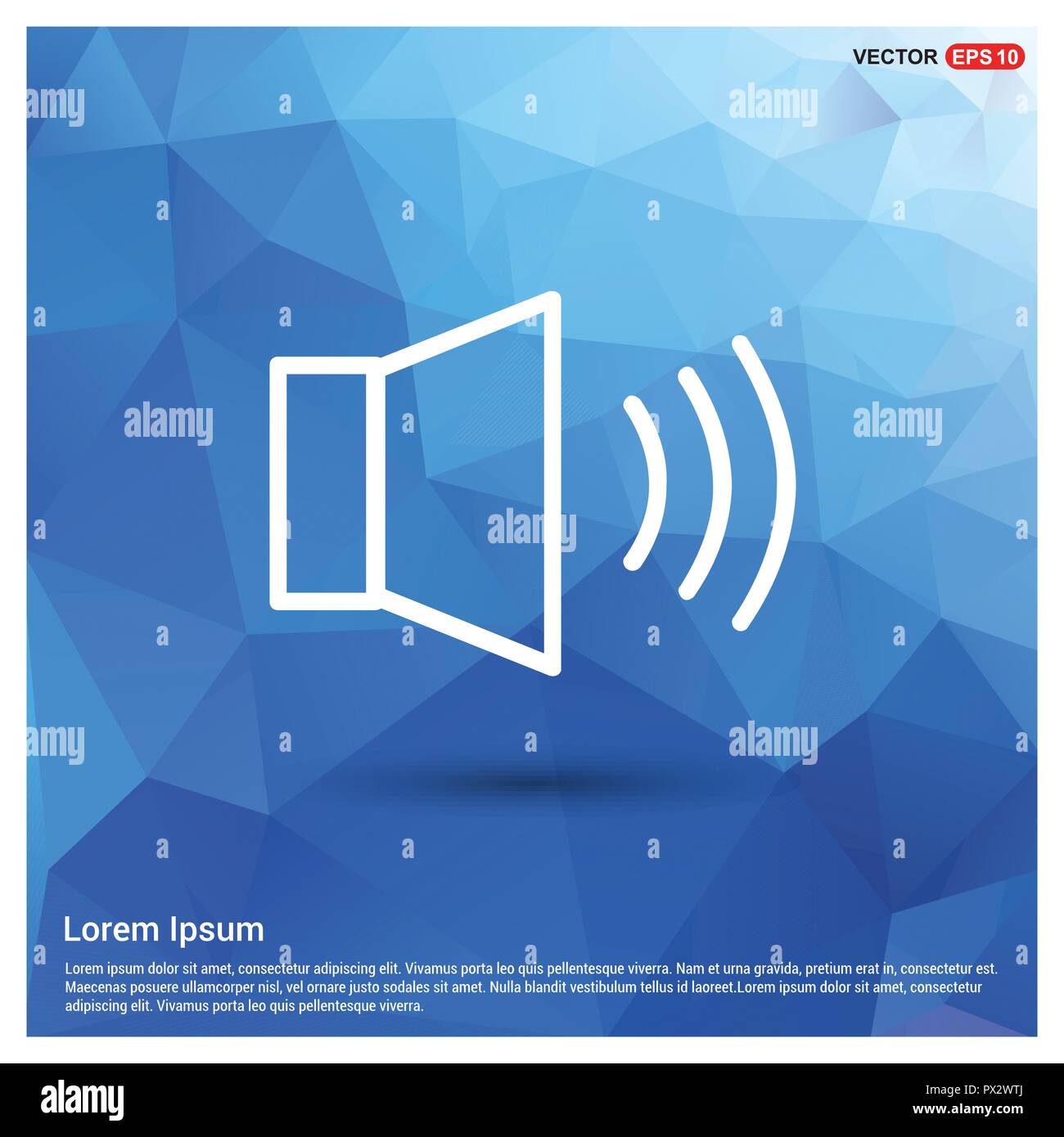 Sound volume icon Stock Vector Image & Art - Alamy