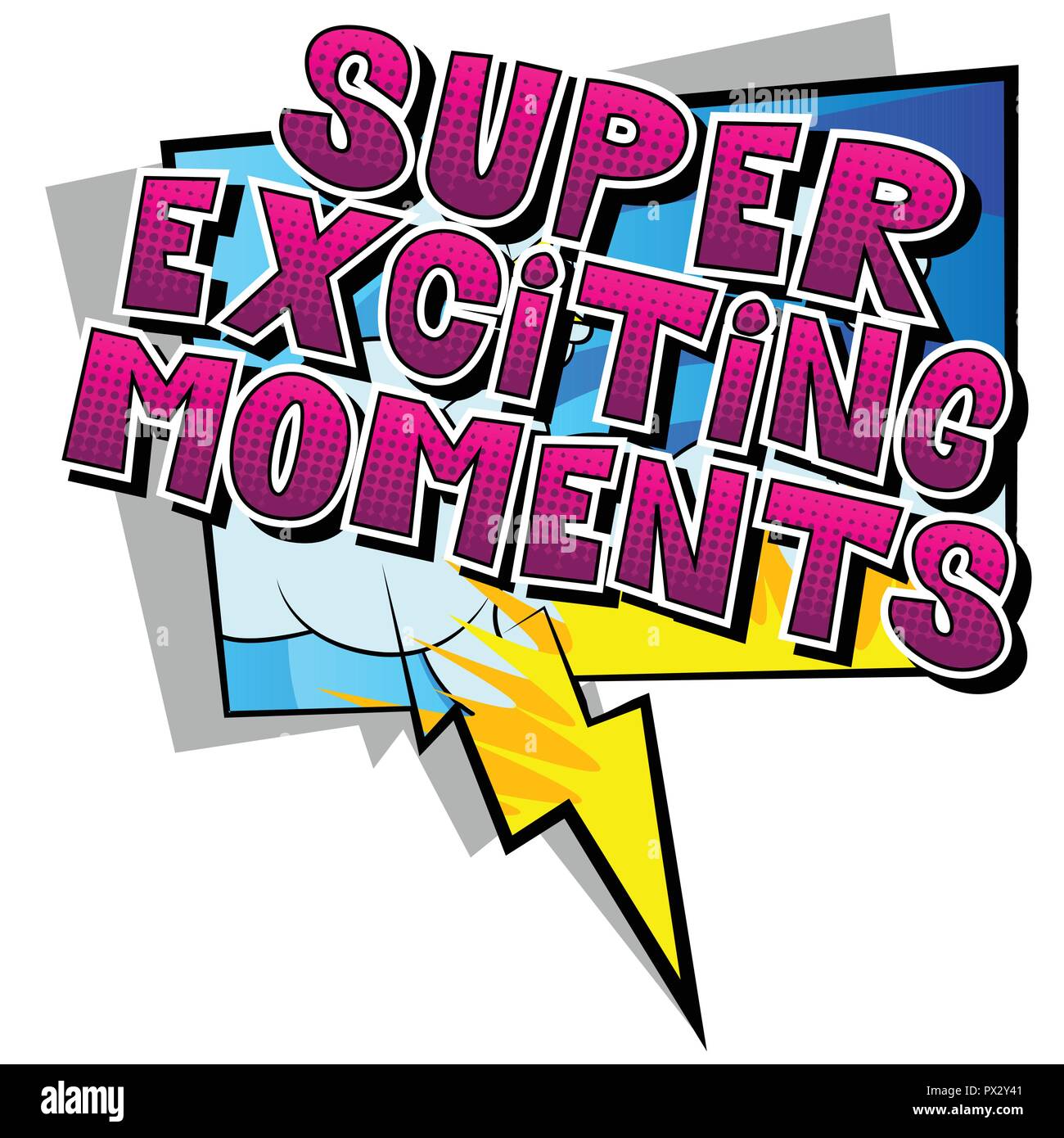 Super exciting Stock Vector Images - Alamy