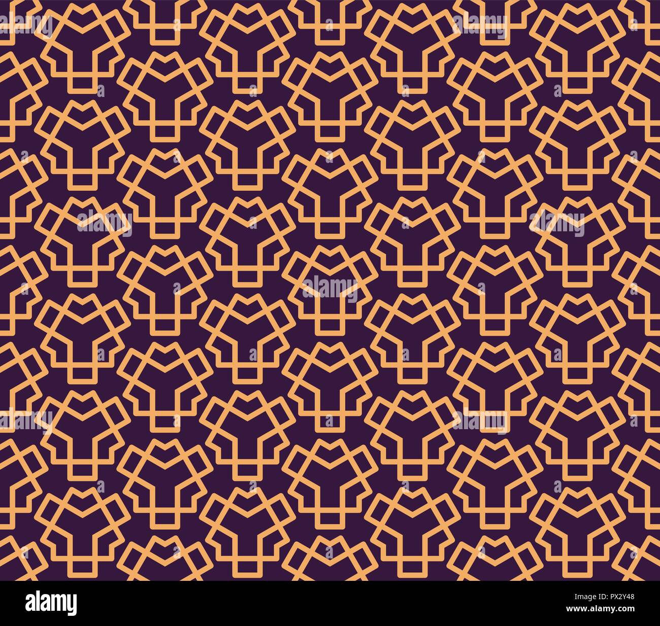 Vector seamless pattern. Modern stylish abstract texture. Repeating ...