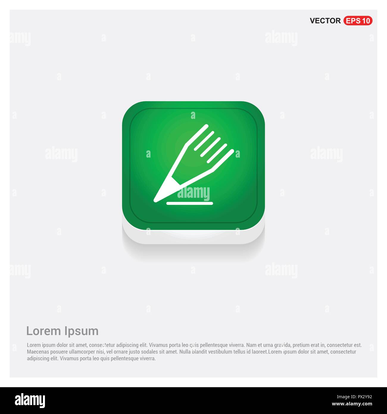 Edit, pencil icon Stock Vector Image & Art - Alamy