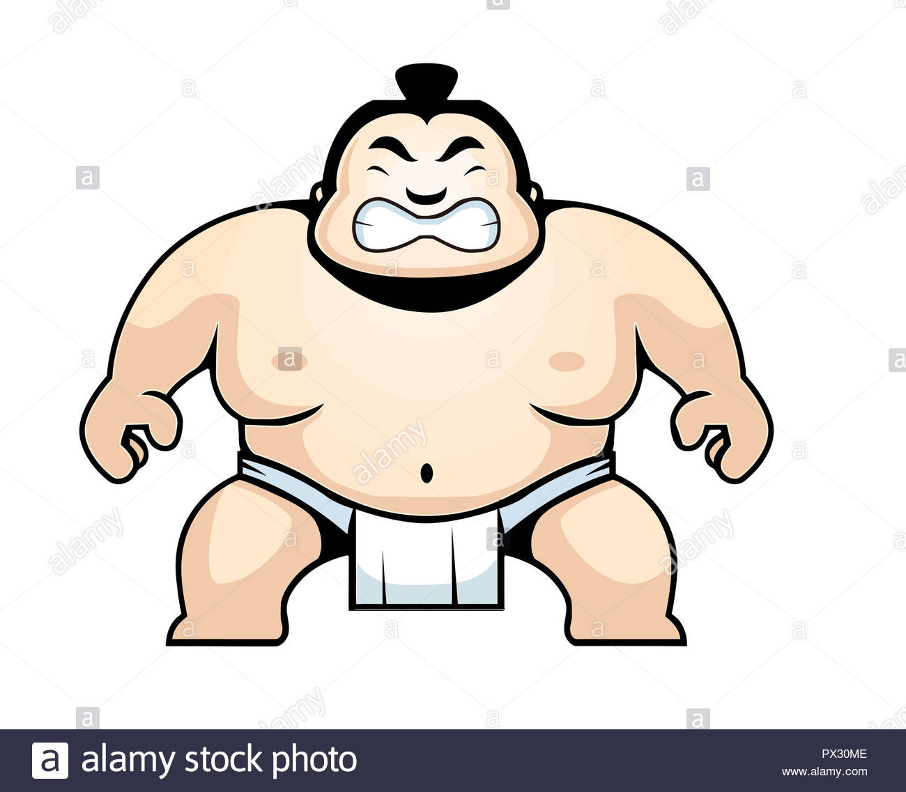 Sumo Cut Out Stock Images & Pictures - Alamy