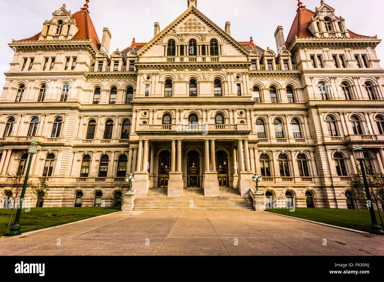 Governor Nelson A. Rockefeller Empire State Plaza Albany, New York, USA ...