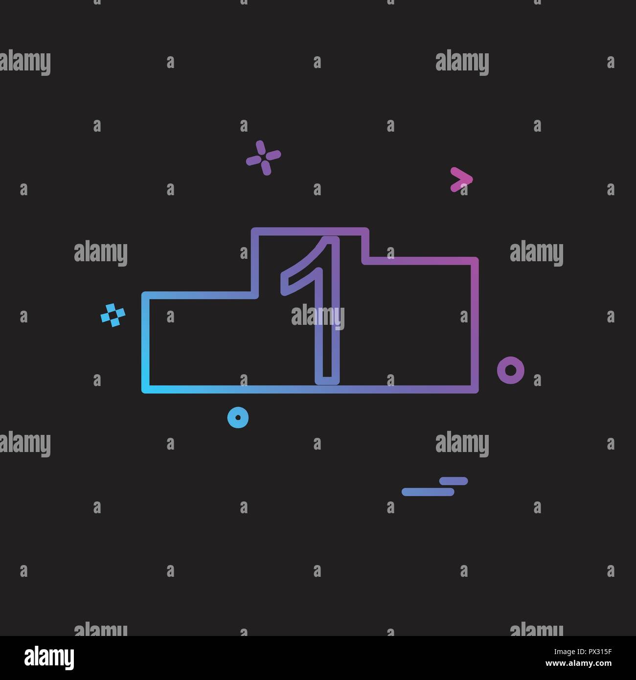 Positions icon design vector Stock Vector Image & Art - Alamy