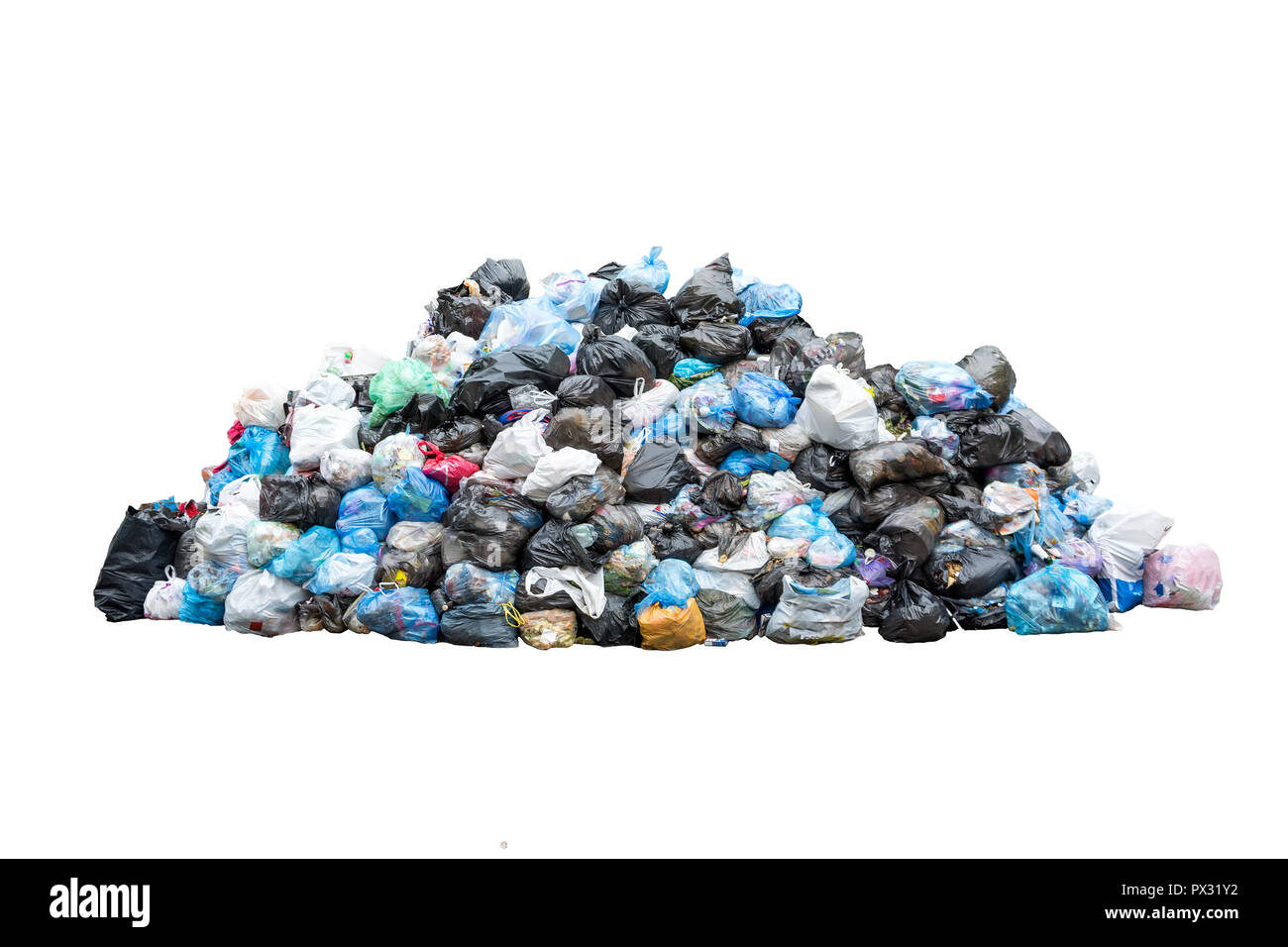 Concept waste bin liners Cut Out Stock Images & Pictures - Alamy