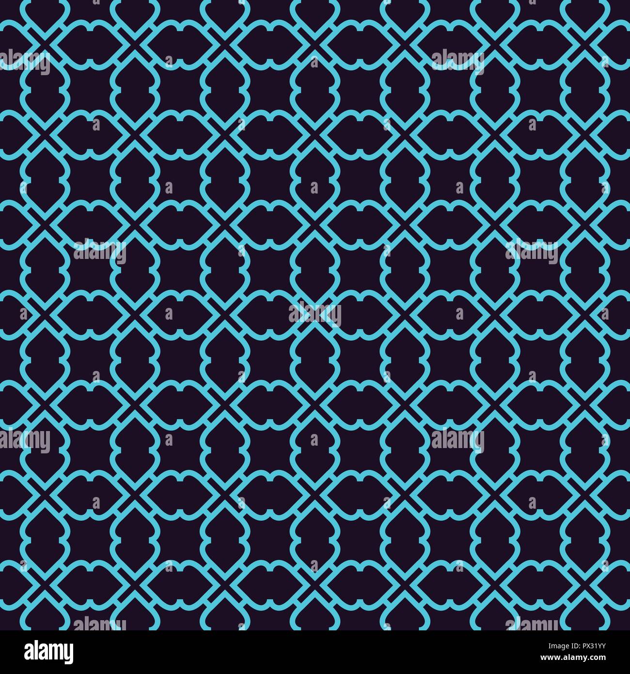 Vector Seamless Pattern Modern Stylish Linear Texture Repeating