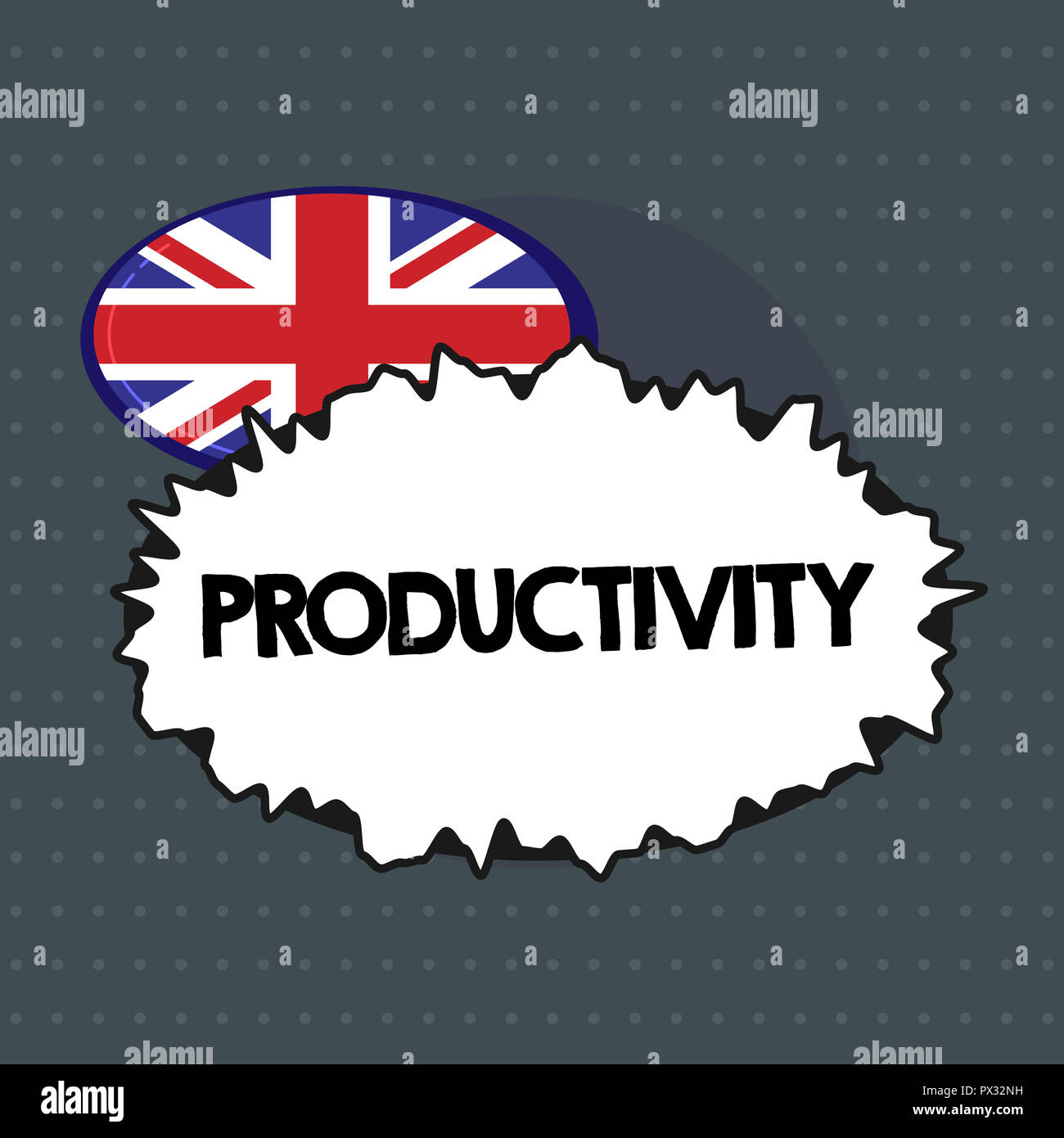 Text sign showing Productivity. Conceptual photo State or quality of ...