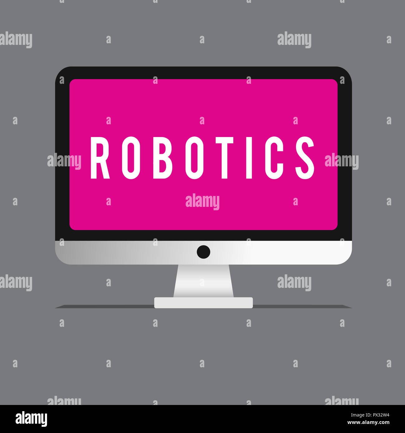 Writing note showing Robotics. Business photo showcasing branch of ...