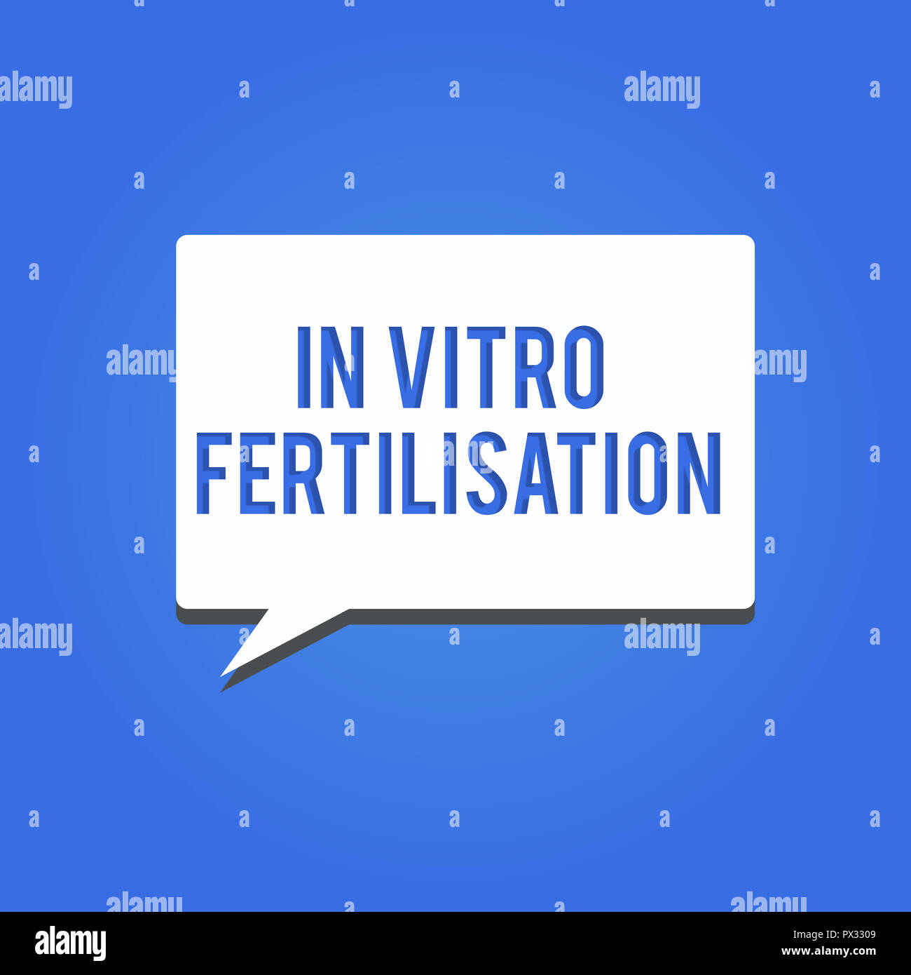 Word writing text In Vitro Fertilisation. Business concept for An egg ...