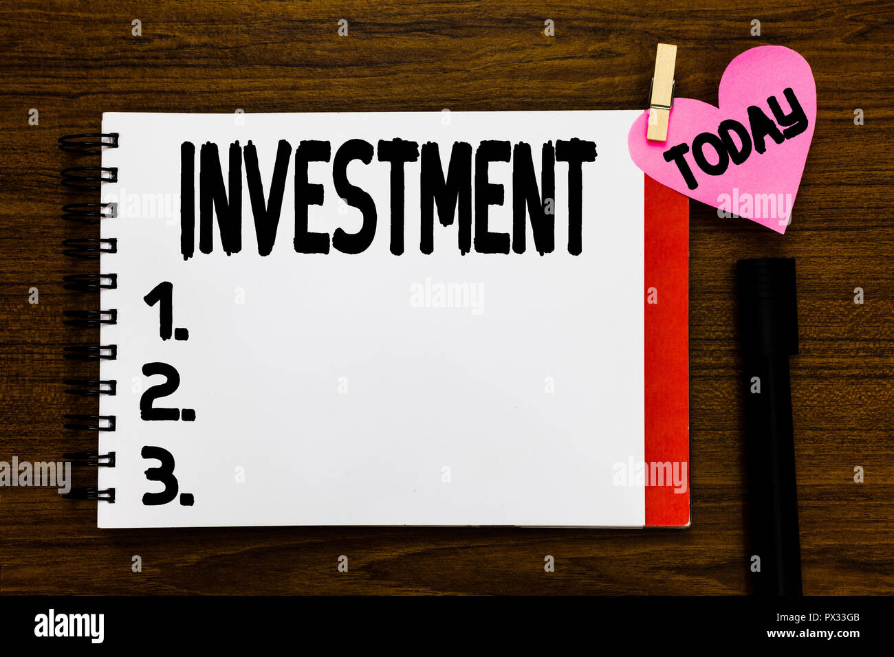 Conceptual hand writing showing Investment. Business photo text Action ...