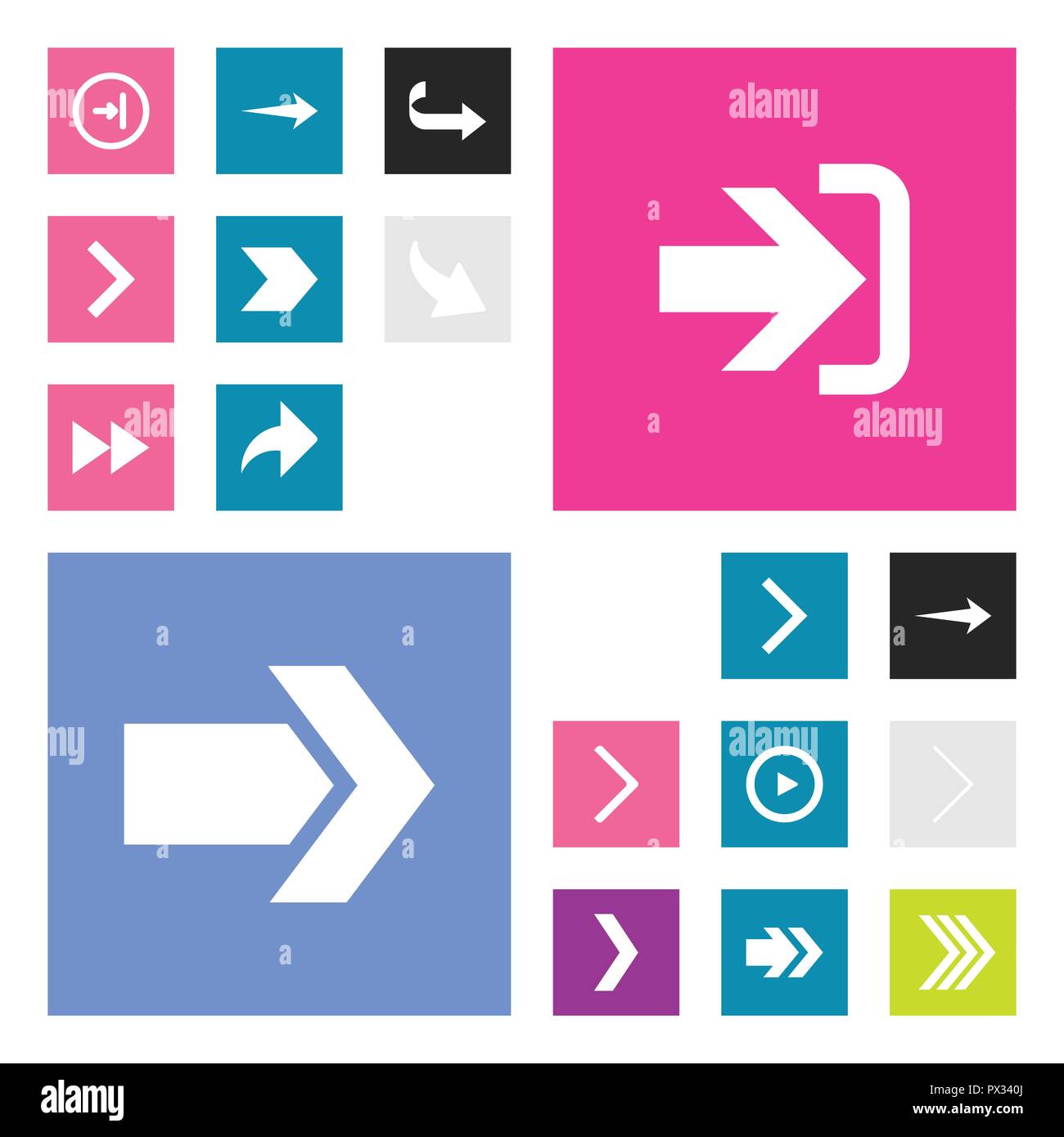 User Interface buttons design set vector Stock Vector Image & Art - Alamy