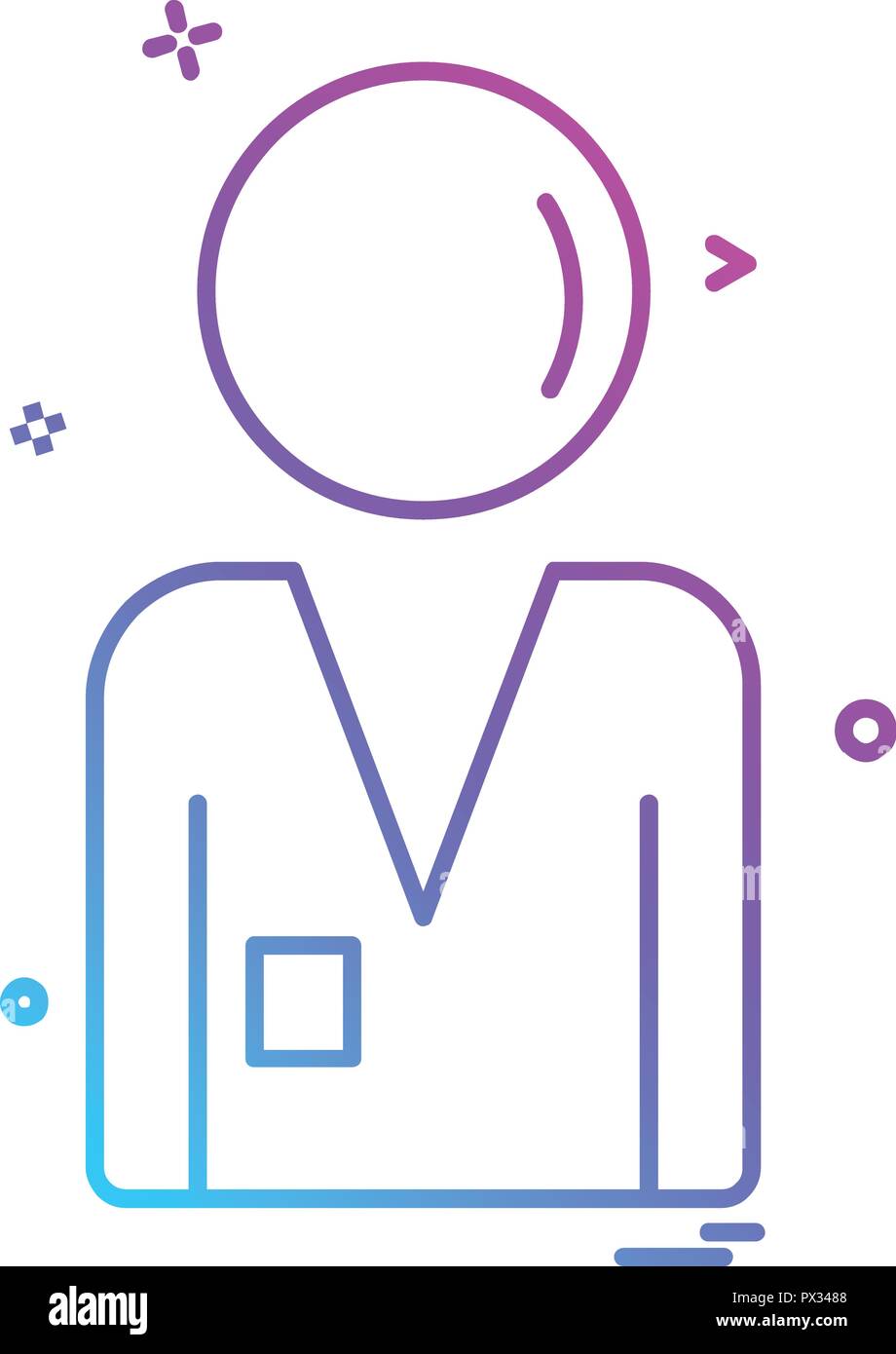 Avatar icon design vector Stock Vector Image & Art - Alamy