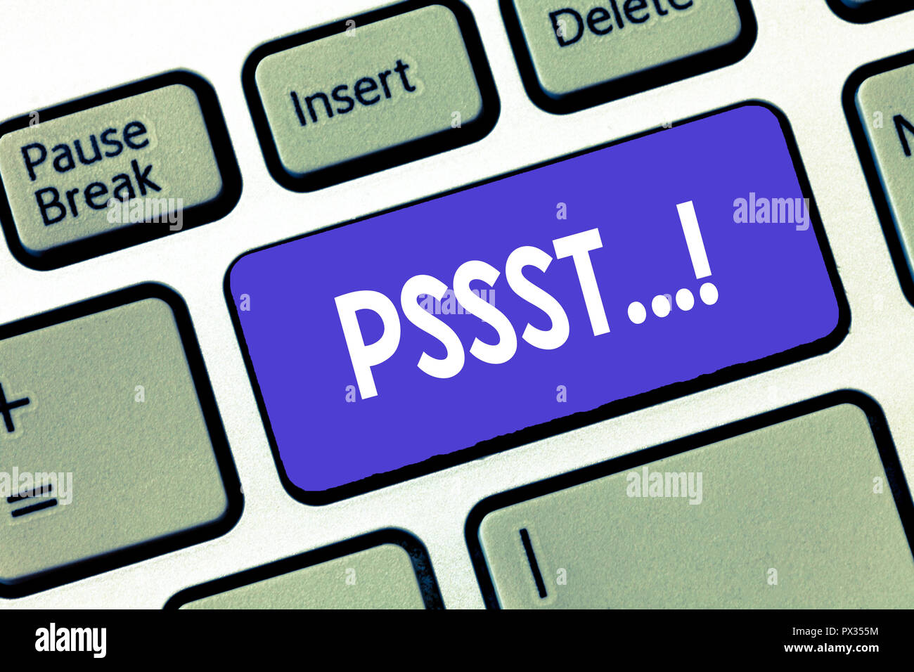 Ssst hi-res stock photography and images - Alamy