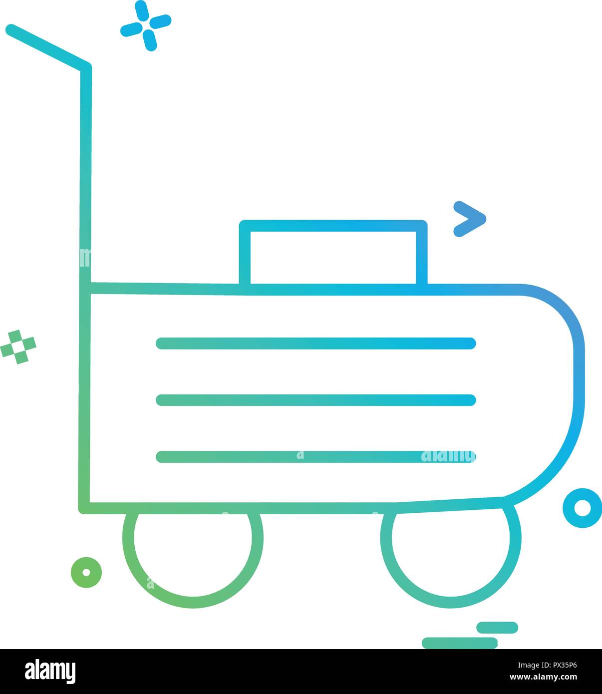 Shopping icon design vector Stock Vector Image & Art - Alamy