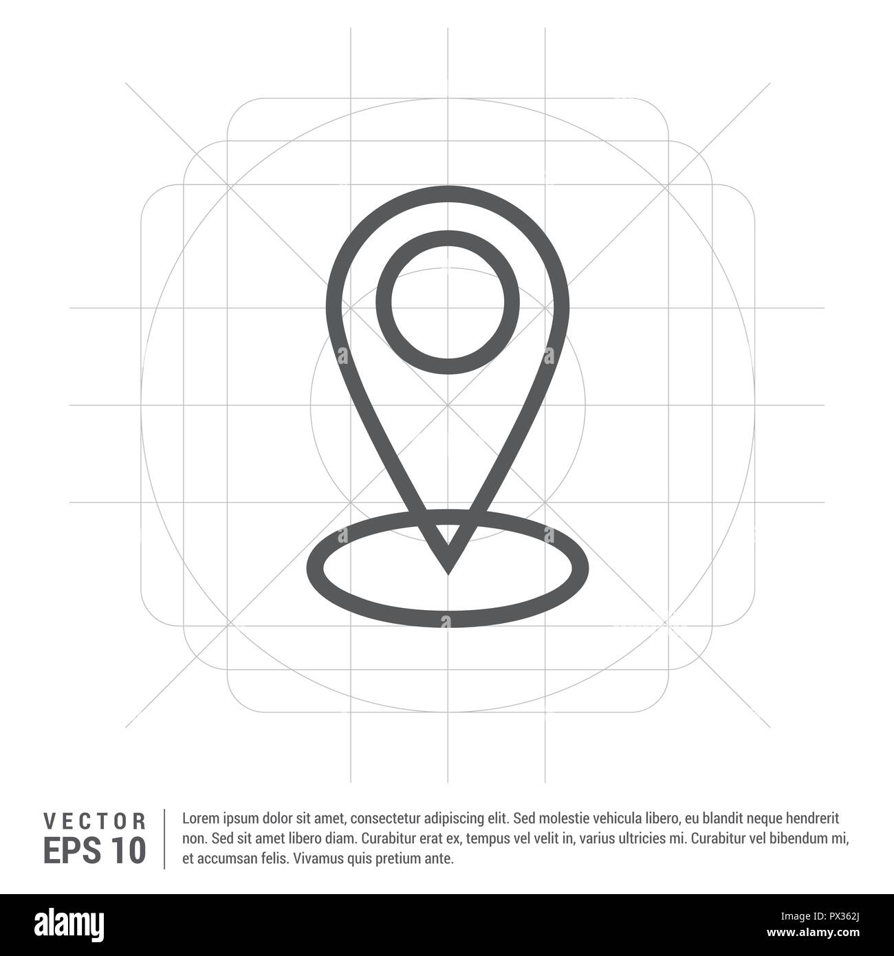 Map Pin Icon Stock Vector Image And Art Alamy