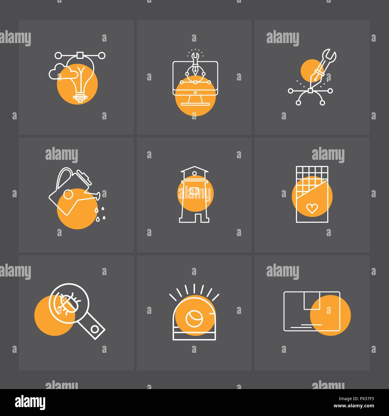 cyber , security ,internet security , stationary items , bulb , idea ...