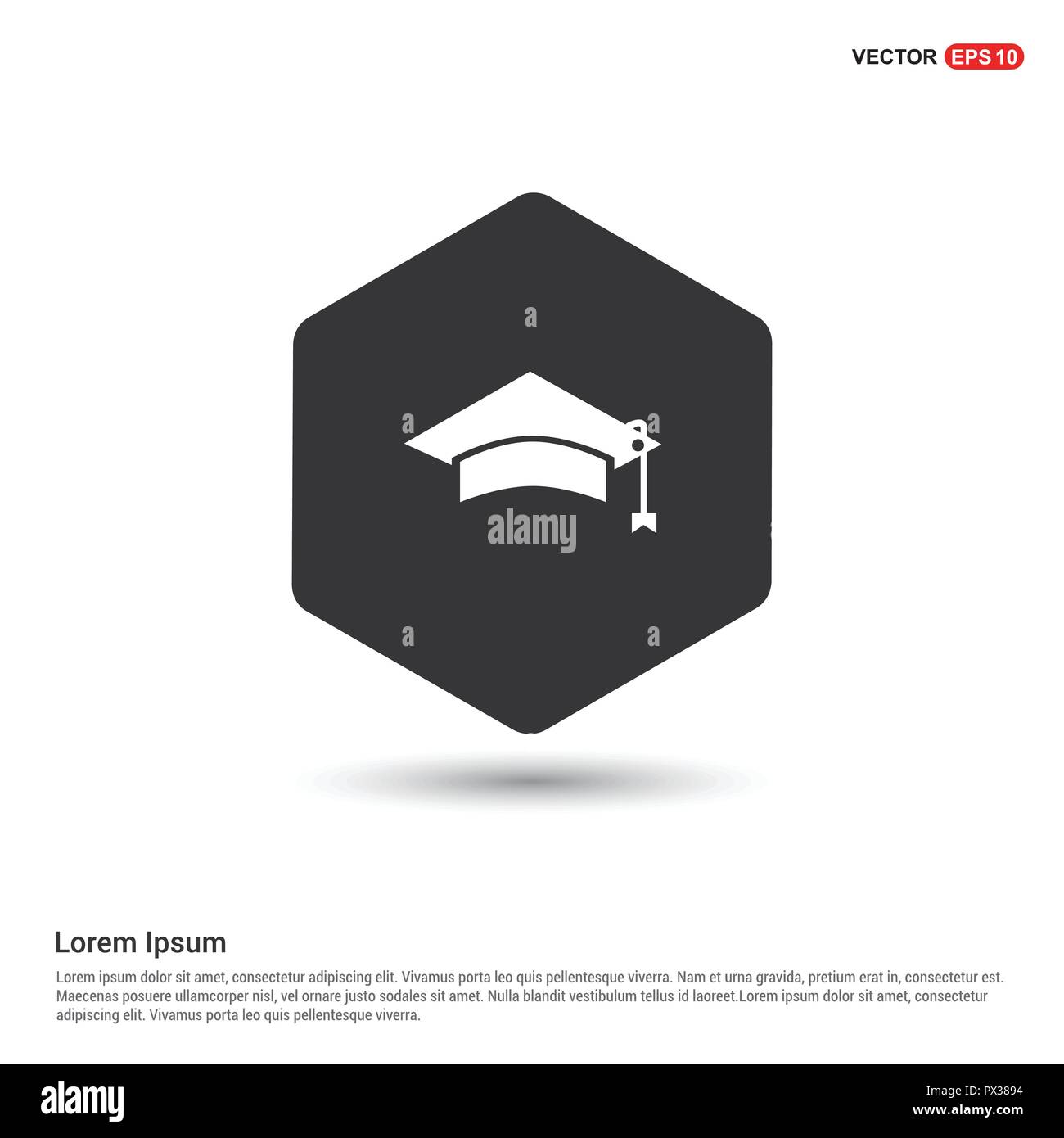 Education simple Icon Stock Vector Image & Art - Alamy