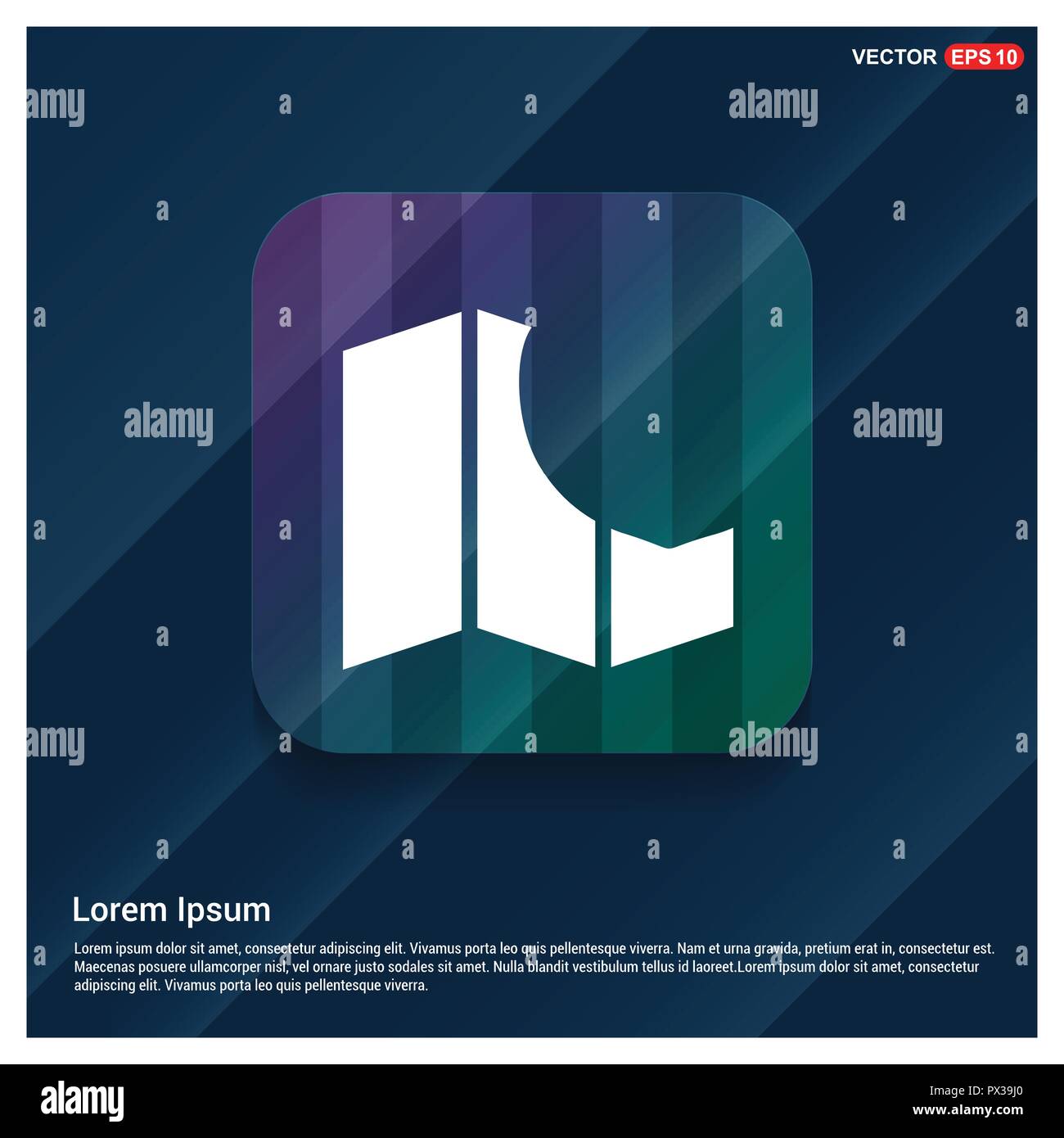 Geography map icon Stock Vector Image & Art - Alamy