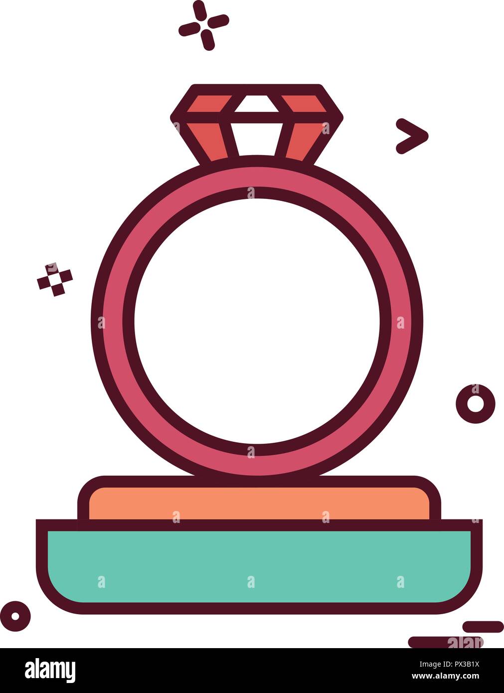 Ring icon design vector Stock Vector Image & Art - Alamy