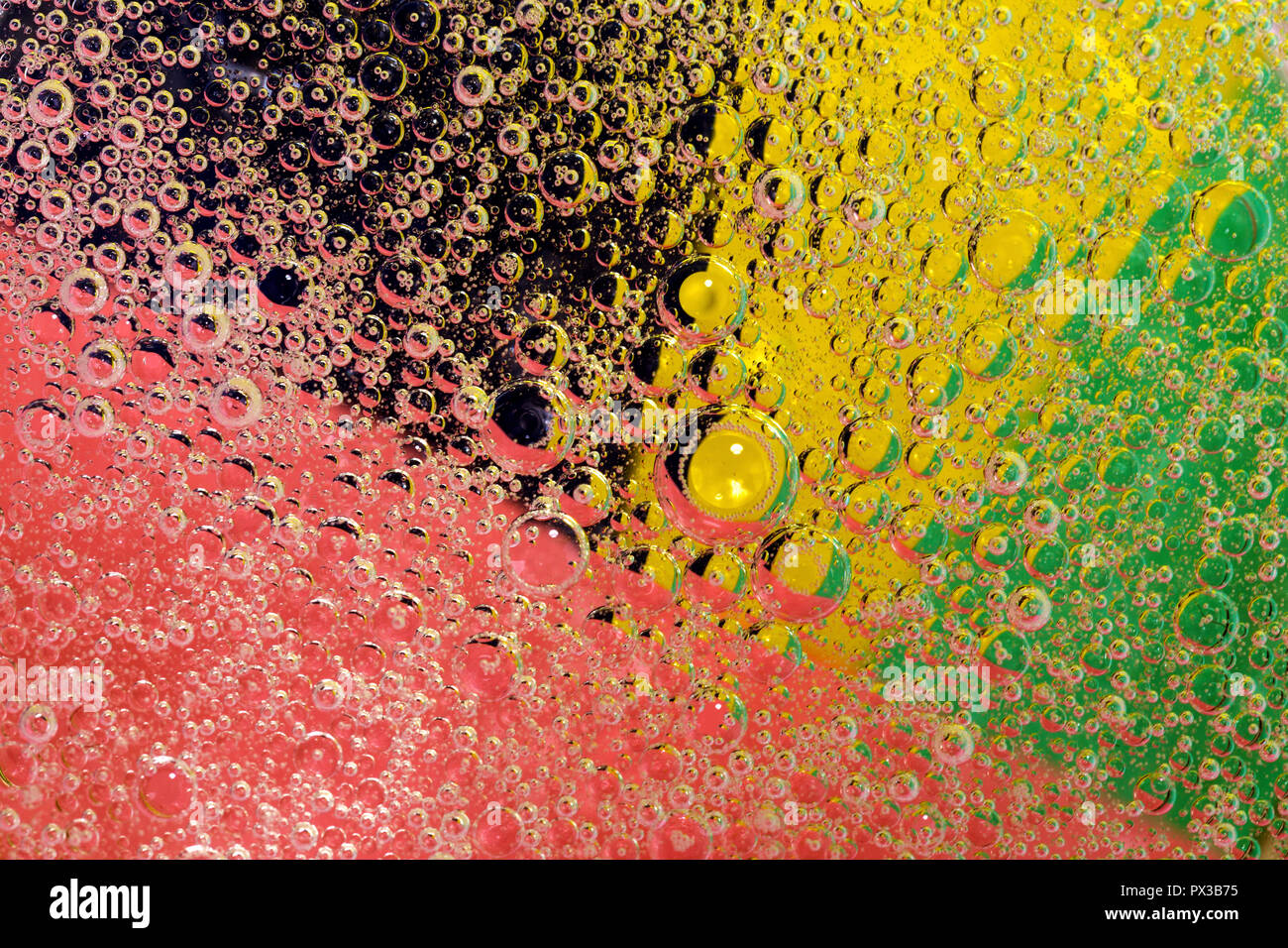 texture of bubbles on colorful background Stock Photo - Alamy