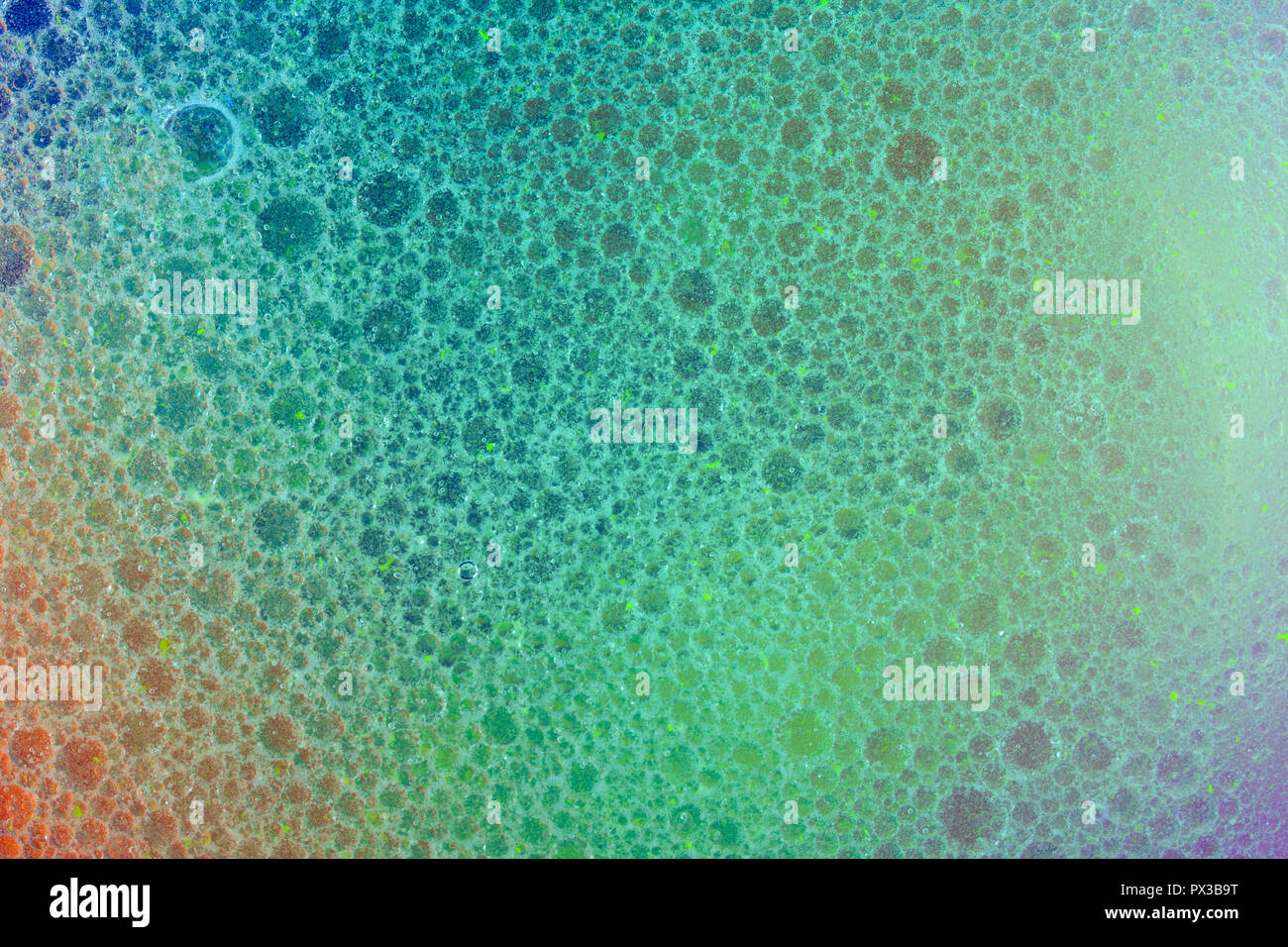 texture of bubbles on colorful background Stock Photo - Alamy