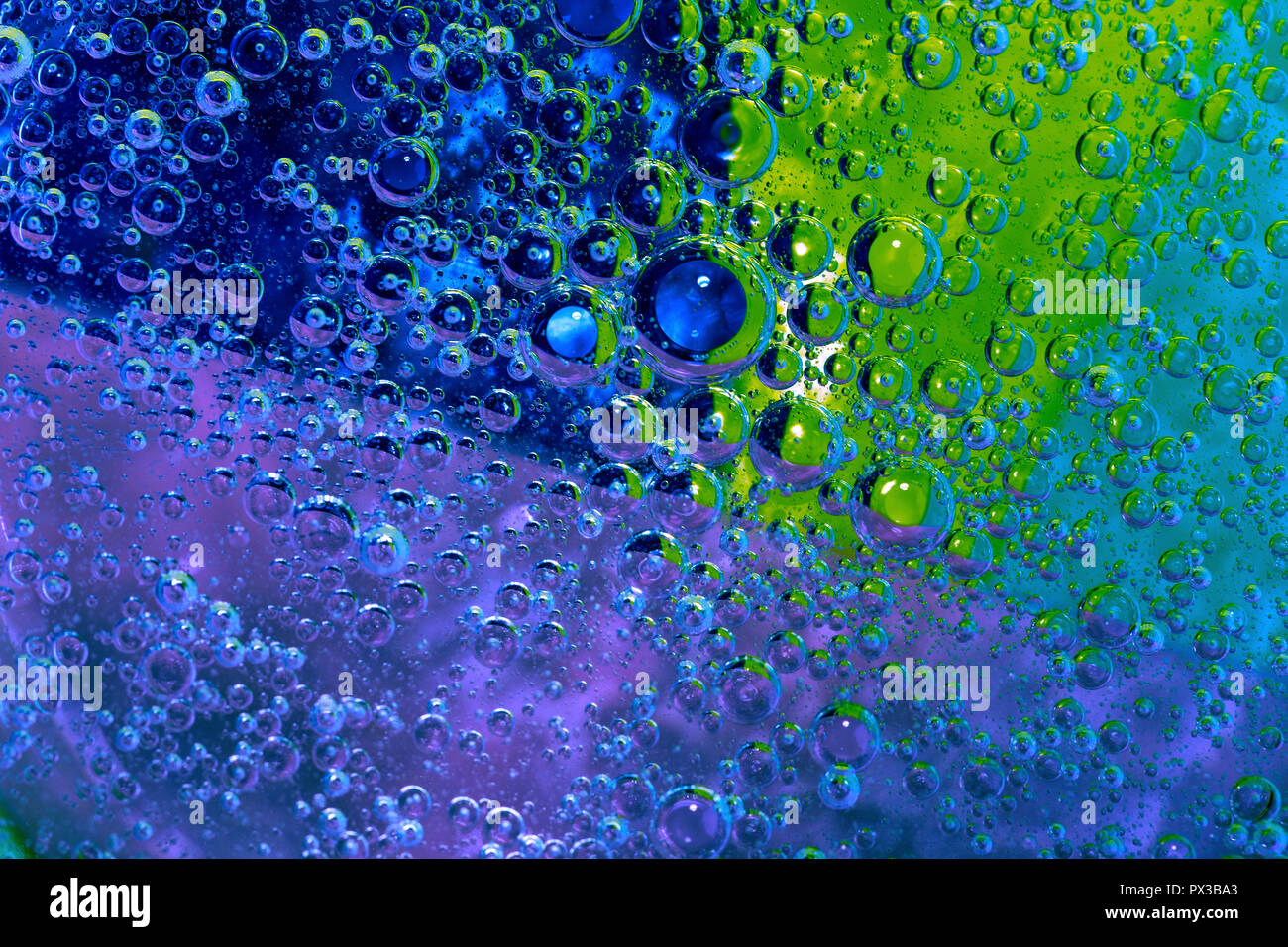 texture of bubbles on colorful background Stock Photo - Alamy