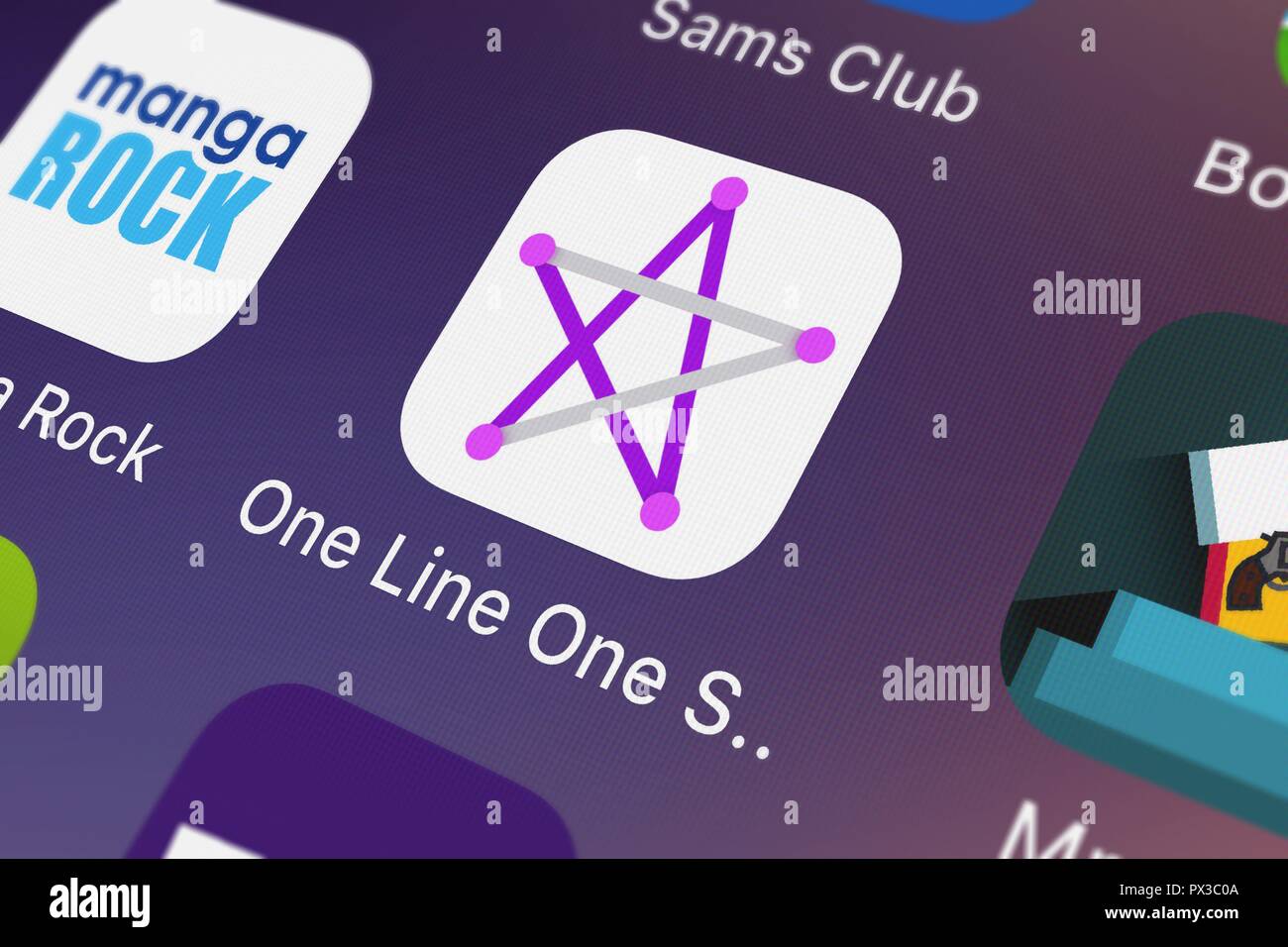 One line one stroke mind game hi-res stock photography and images - Alamy