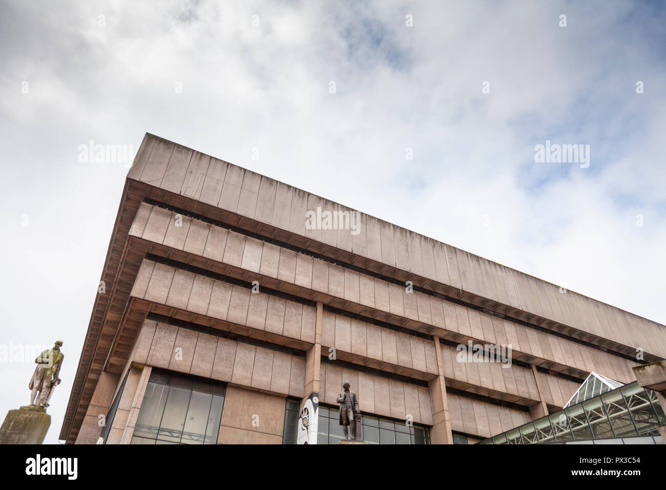 The old Birmingham Central Library shortly before demolition in 2016 ...