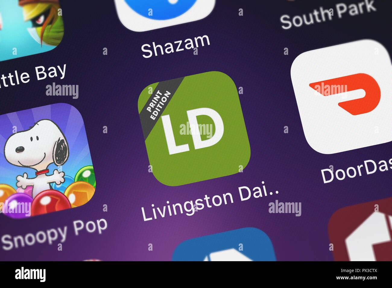 Livingston daily print edition hi-res stock photography and images - Alamy