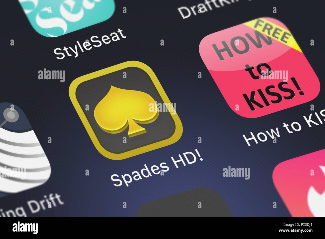 London, United Kingdom - October 19, 2018: Screenshot of Optime ...