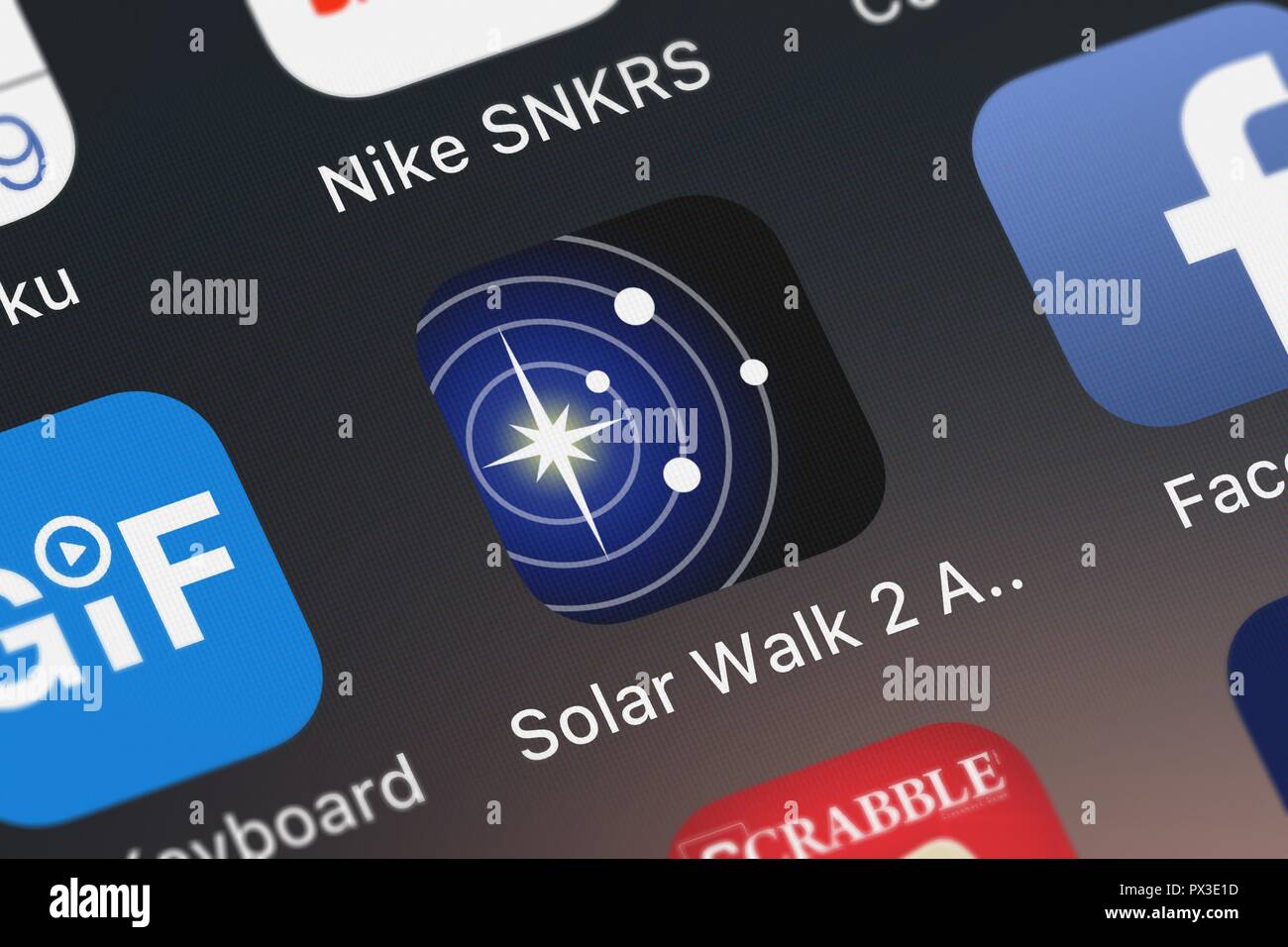 Solar walk 2 ads hi-res stock photography and images - Alamy