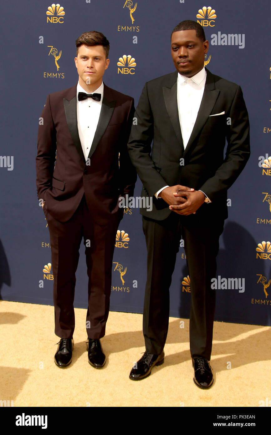 Colin jost and michael che hi-res stock photography and images - Alamy