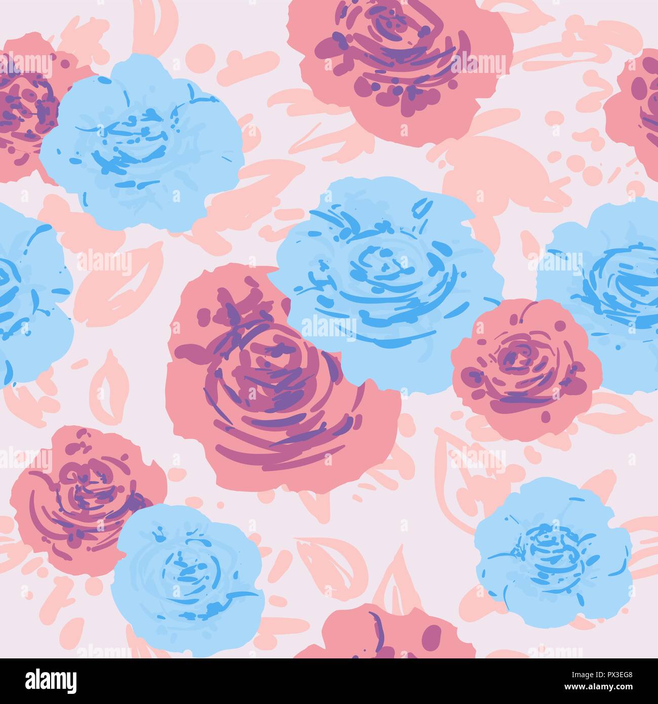 Pastel ethnic pattern Stock Vector Images - Alamy