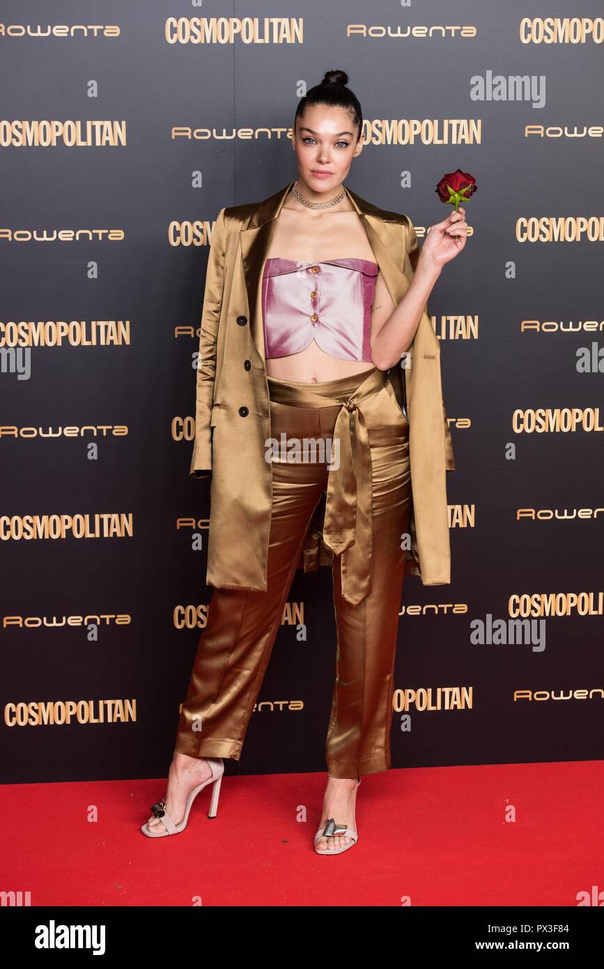 Ana Rujas attends the prices 'Cosmopolitan' photocall at La Florida ...