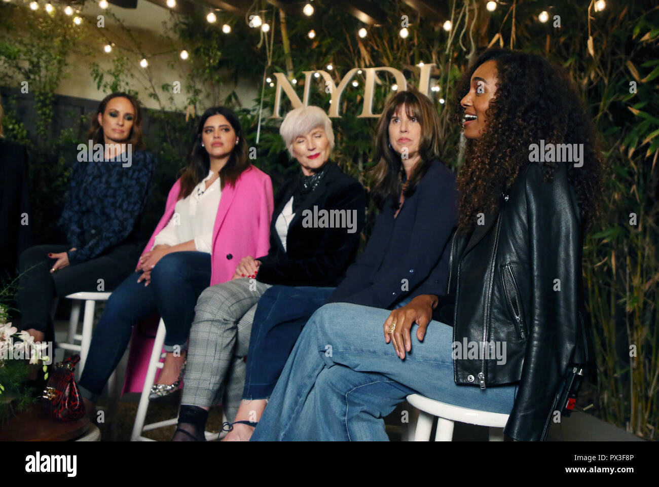 Los Angeles, Ca, USA. 18th Oct, 2018. Catt Sadler, Denise Bidot, Maye ...