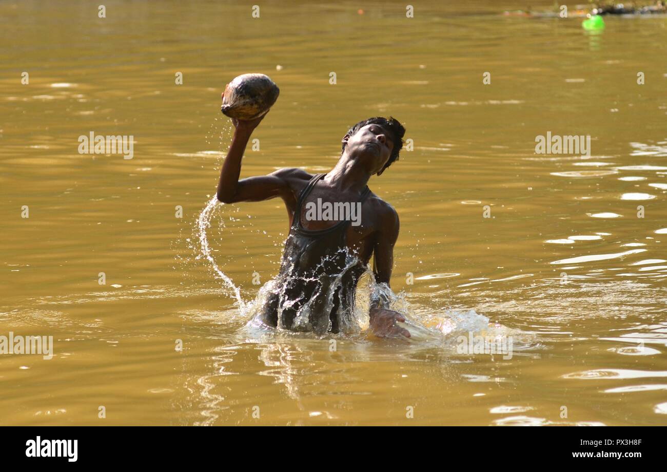 Throw coconut hi-res stock photography and images - Alamy
