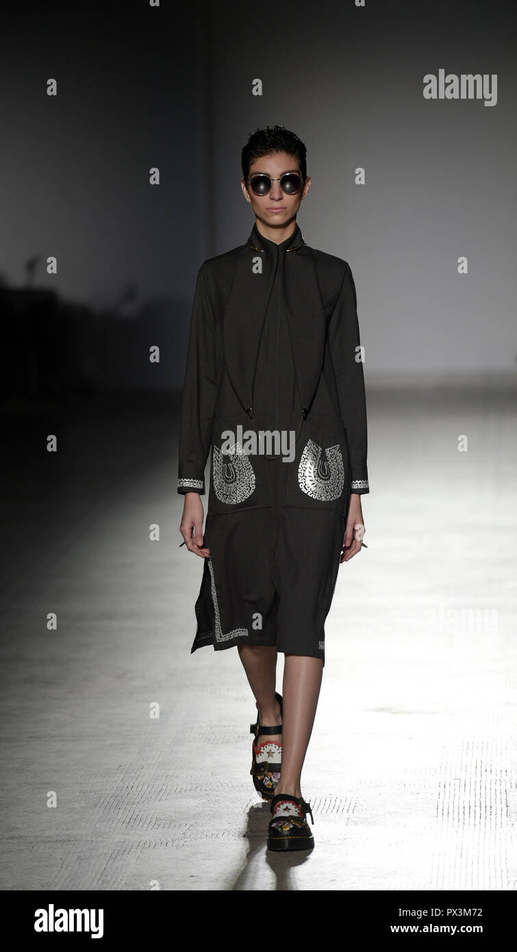 V&A, London, UK. 19 October 2018. A retrospective catwalk show at the ...