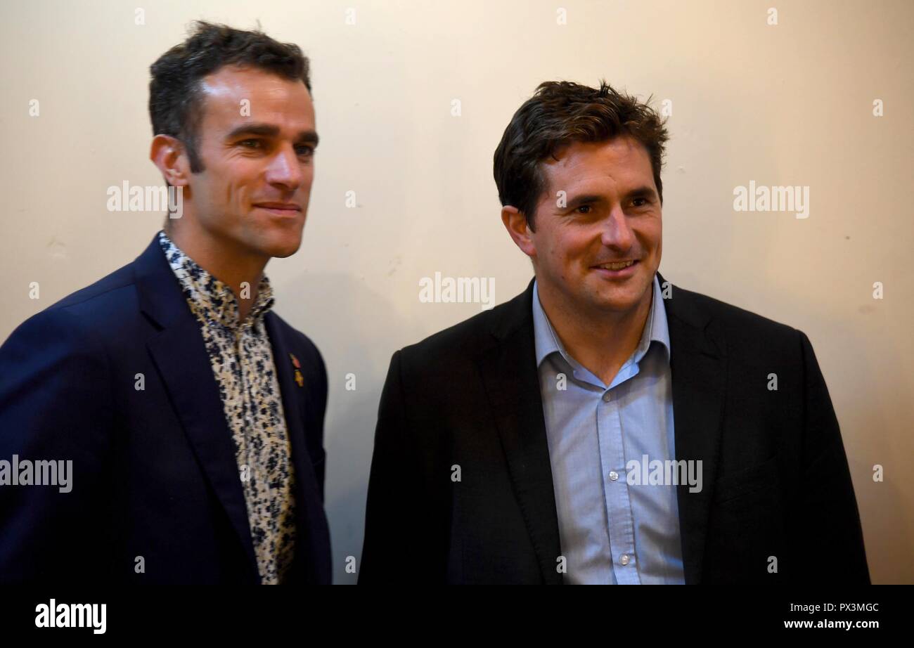 Dorchester, UK. 19th Oct 2018. Johnny Mercer MP arrives at Dorchester ...